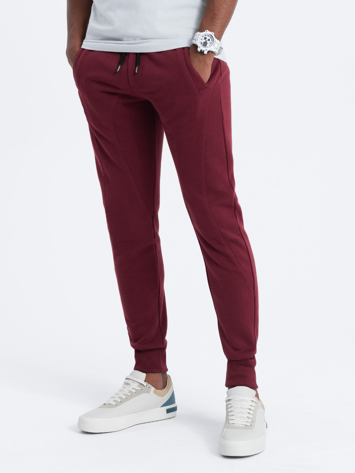 JOGERRY men's sweatpants - maroon V9 OM-PABS-0134 | MODONE wholesale ...