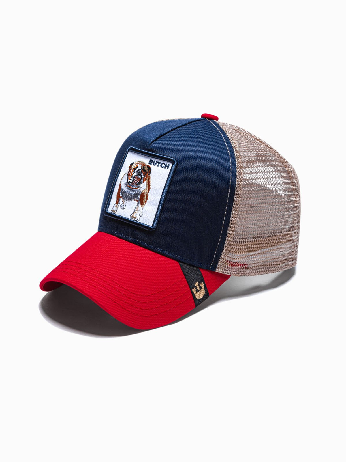 Men's cap - red/navy H071 | MODONE wholesale - Clothing For Men
