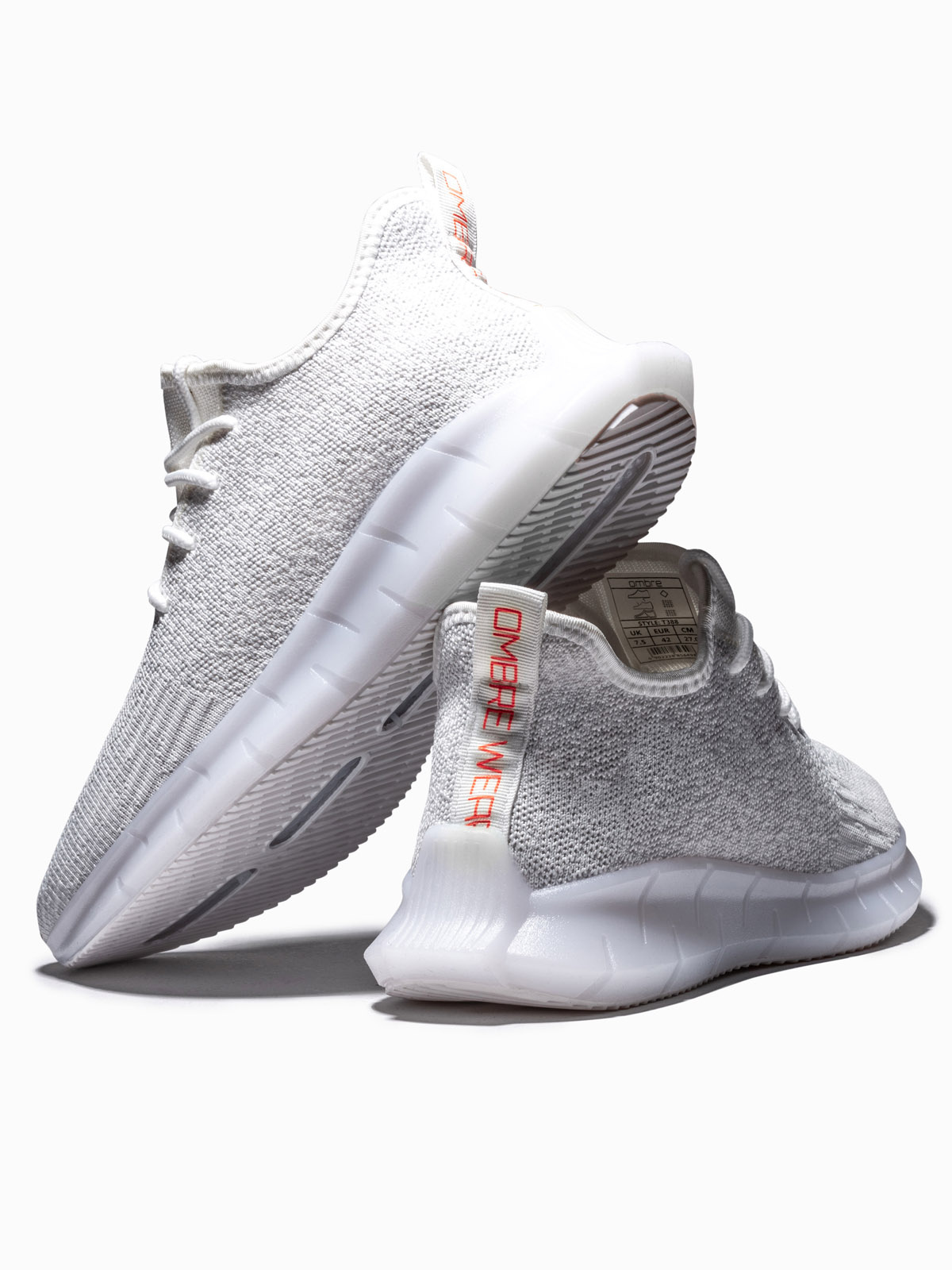 Men's casual sneakers - white T388 | MODONE wholesale - Clothing For Men