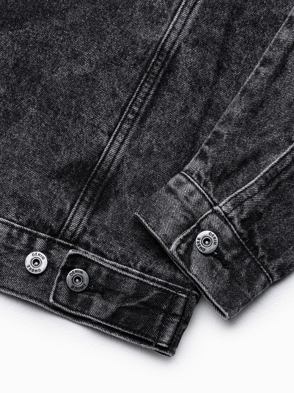Men's denim katana jacket - black V3 OM-JADJ-0123 | MODONE wholesale ...
