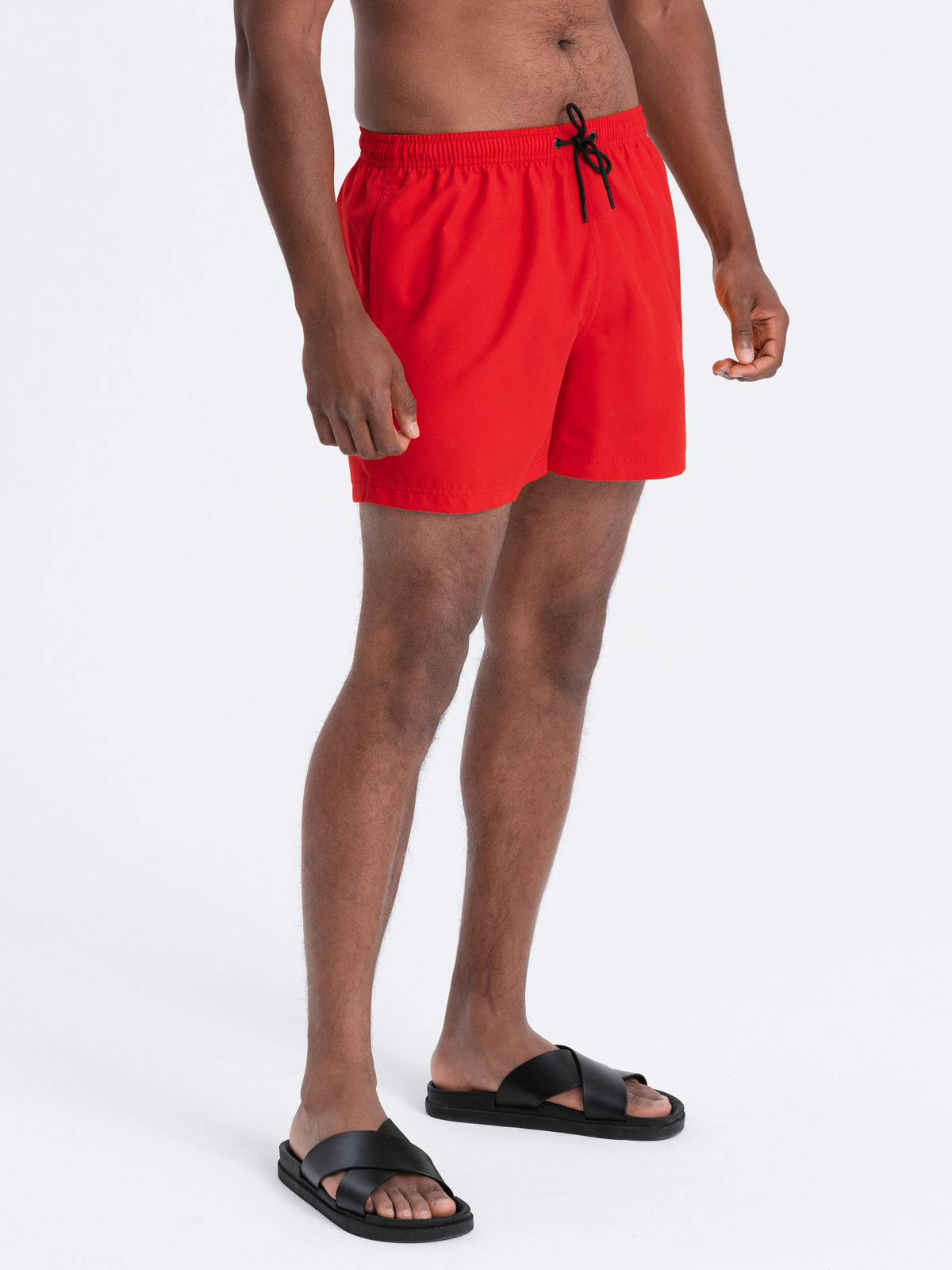 Men's short swim shorts W526 - red | MODONE wholesale - Clothing For Men