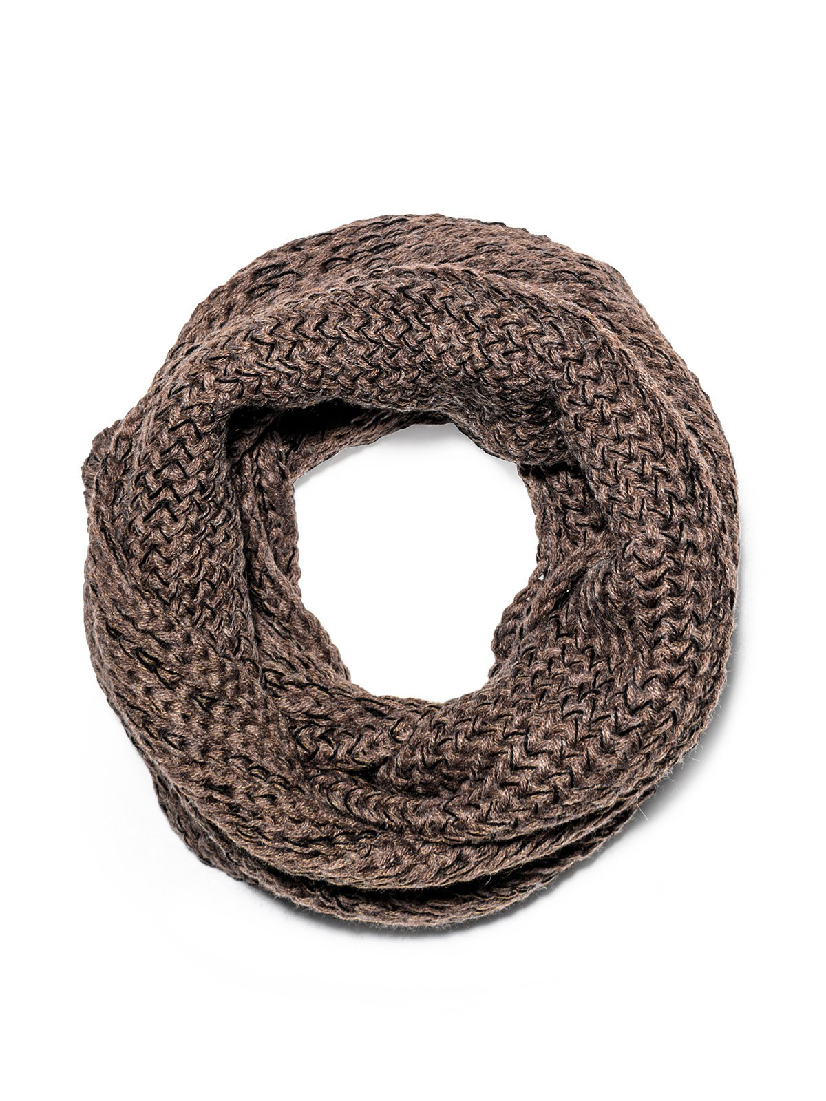 Men's snood - brown/black A099 | MODONE wholesale - Clothing For Men
