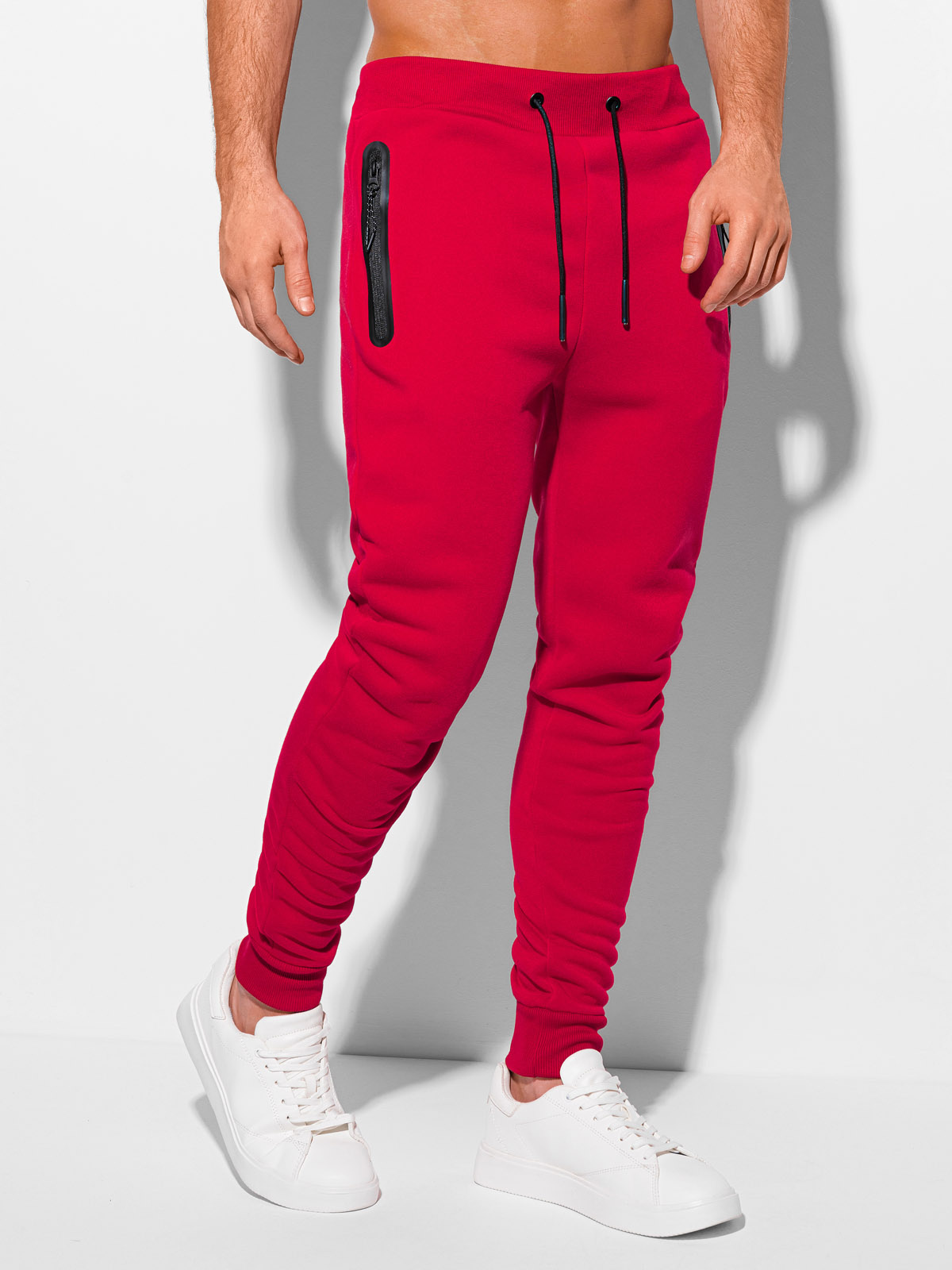 Men's sweatpants P1110 - red | MODONE wholesale - Clothing For Men