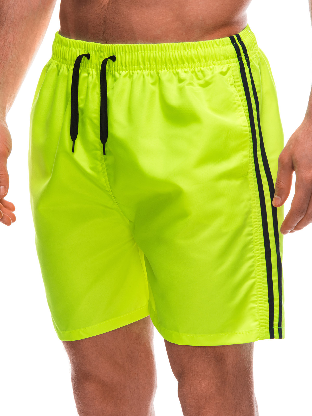Men's swimming shorts W463 - yellow | MODONE wholesale - Clothing For Men