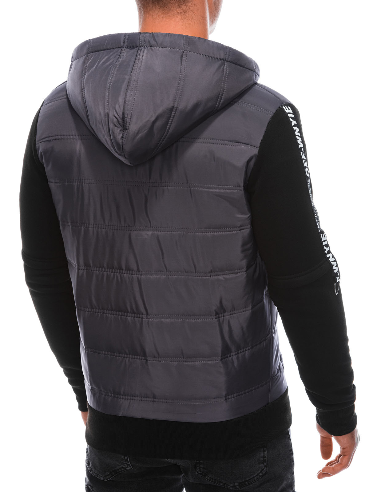 Men's transitional jacket 619C - graphite | MODONE wholesale - Clothing ...