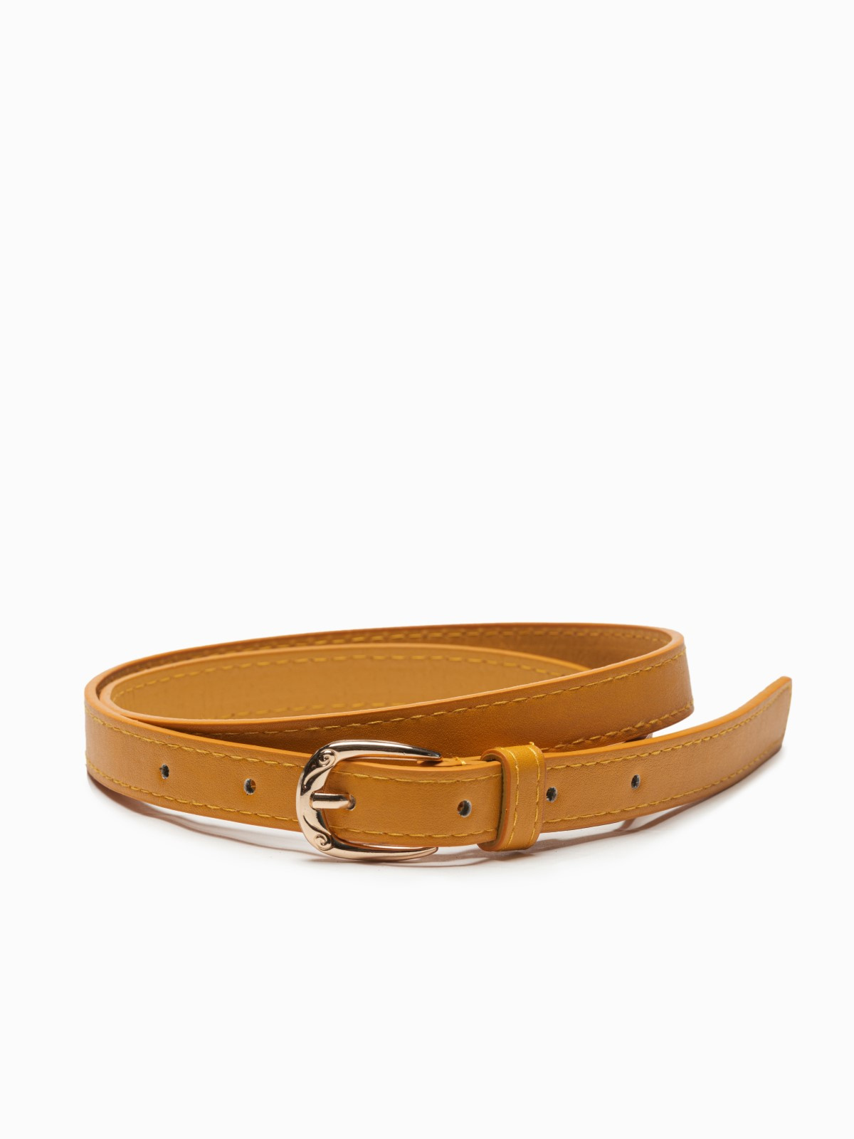 Women's belt ALR034 - mustard | MODONE wholesale - Clothing For Men