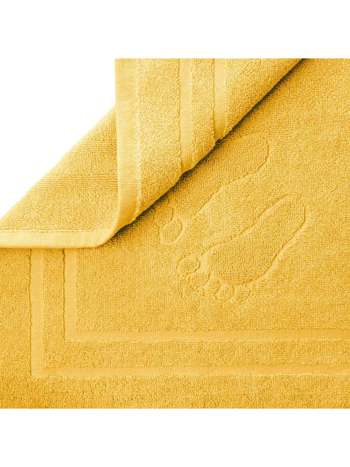 Bathroom rug Mondo 50x70 A661 - mustard | MODONE wholesale - Clothing ...