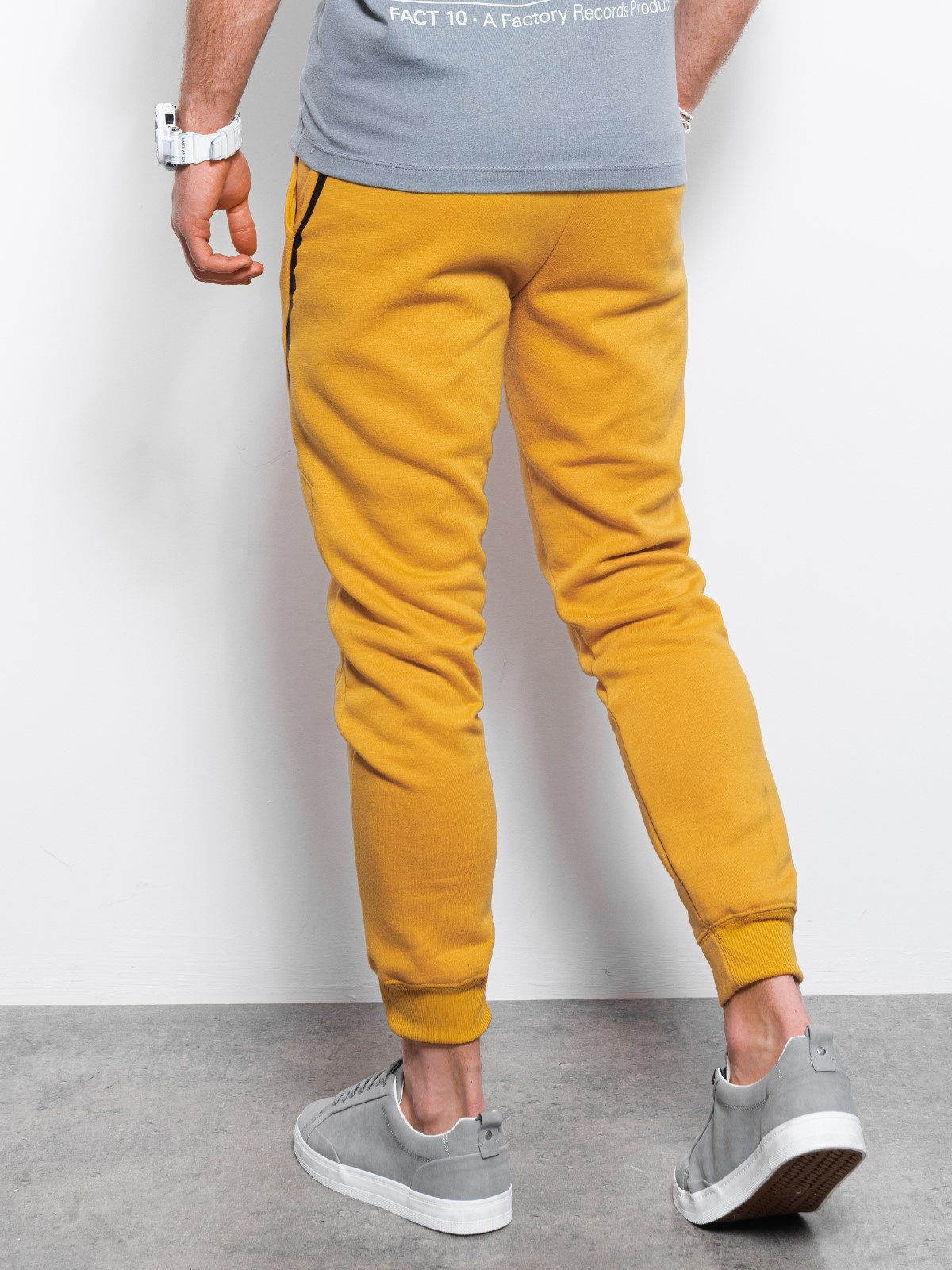 Men's sweatpants - yellow P919 | MODONE wholesale - Clothing For Men
