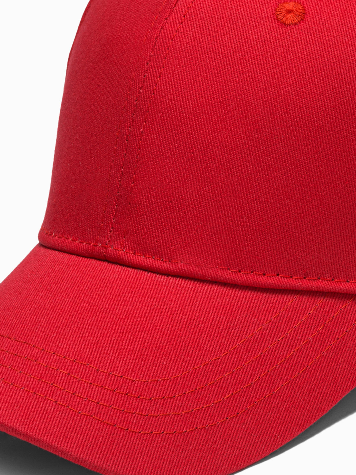 Men's cap - red H086 | MODONE wholesale - Clothing For Men