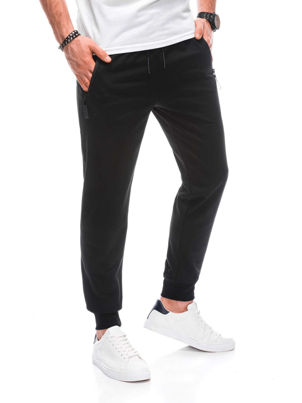 Men's sweatpants P1325 - black | MODONE wholesale - Clothing For Men